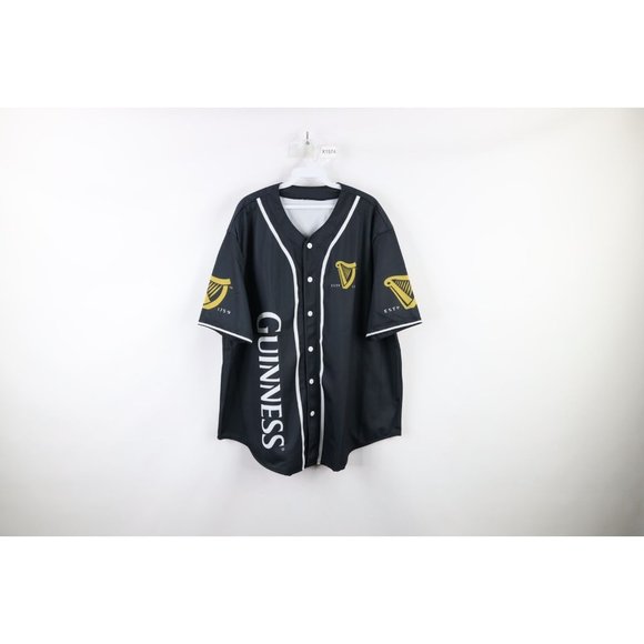 Vintage | Shirts | Vintage Guinness Beer Mens Size Xl Spell Out Short ...